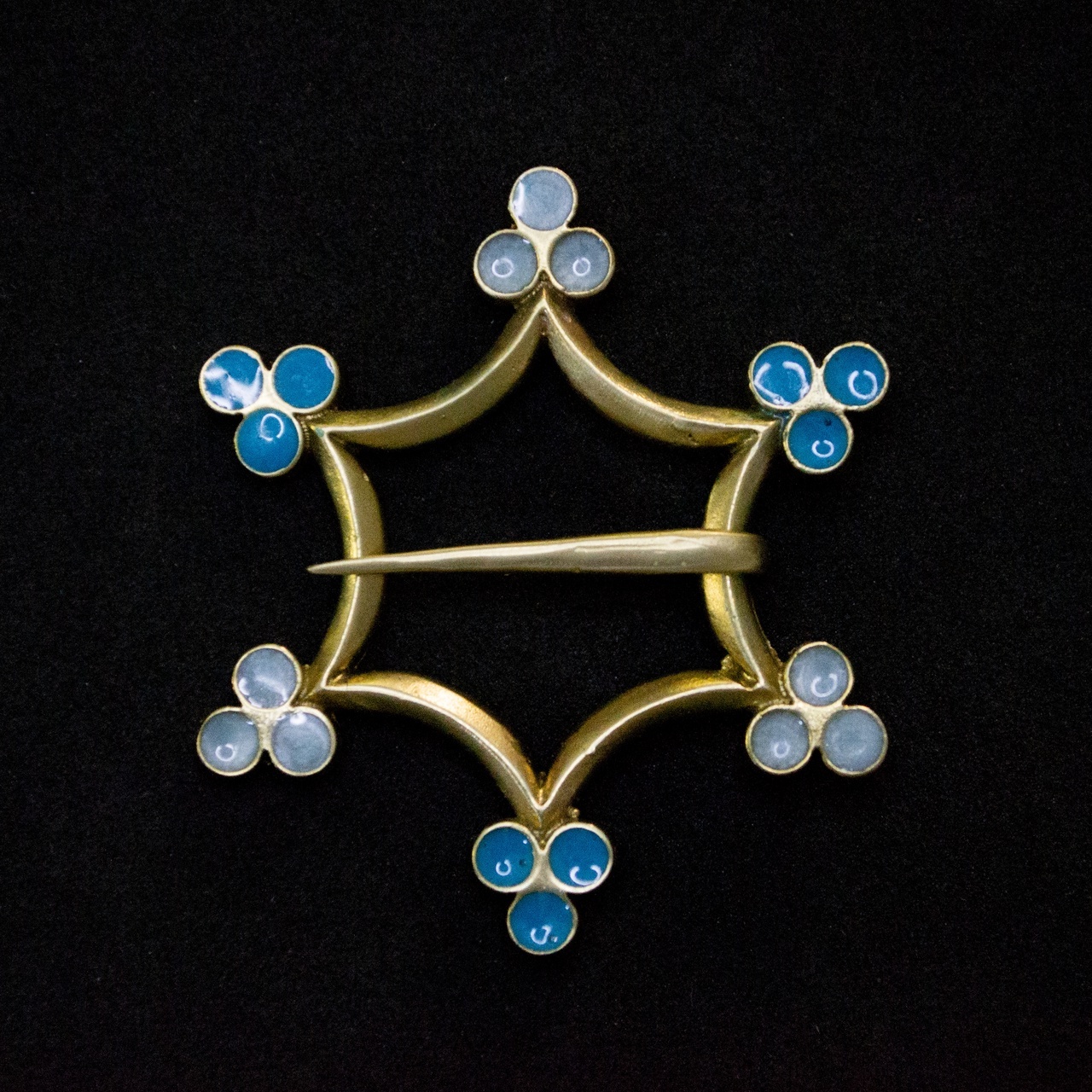 Fibula of the Synagogue statue from Bamberg Cathedral - Copper Raven