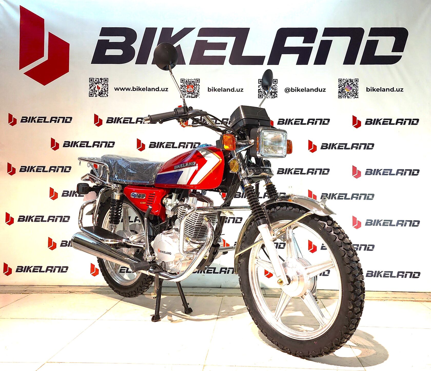 Мотоцикл BIKELAND CG150 (LF125-5) - Bikeland.uz