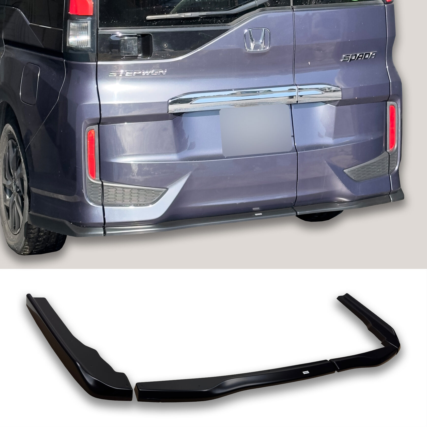Задний сплиттер для Honda Stepwgn RP 15-21