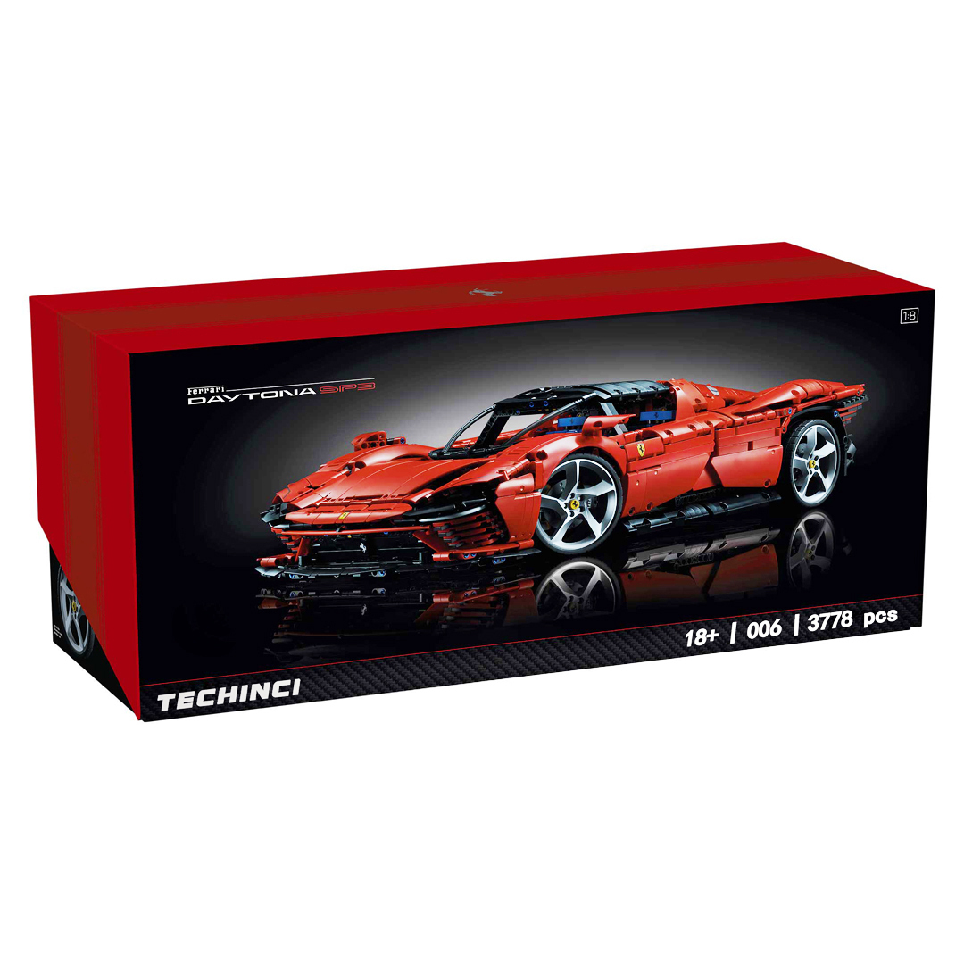 Конструктор Ferrari Daytona SP3 аналог лего Lego Техник