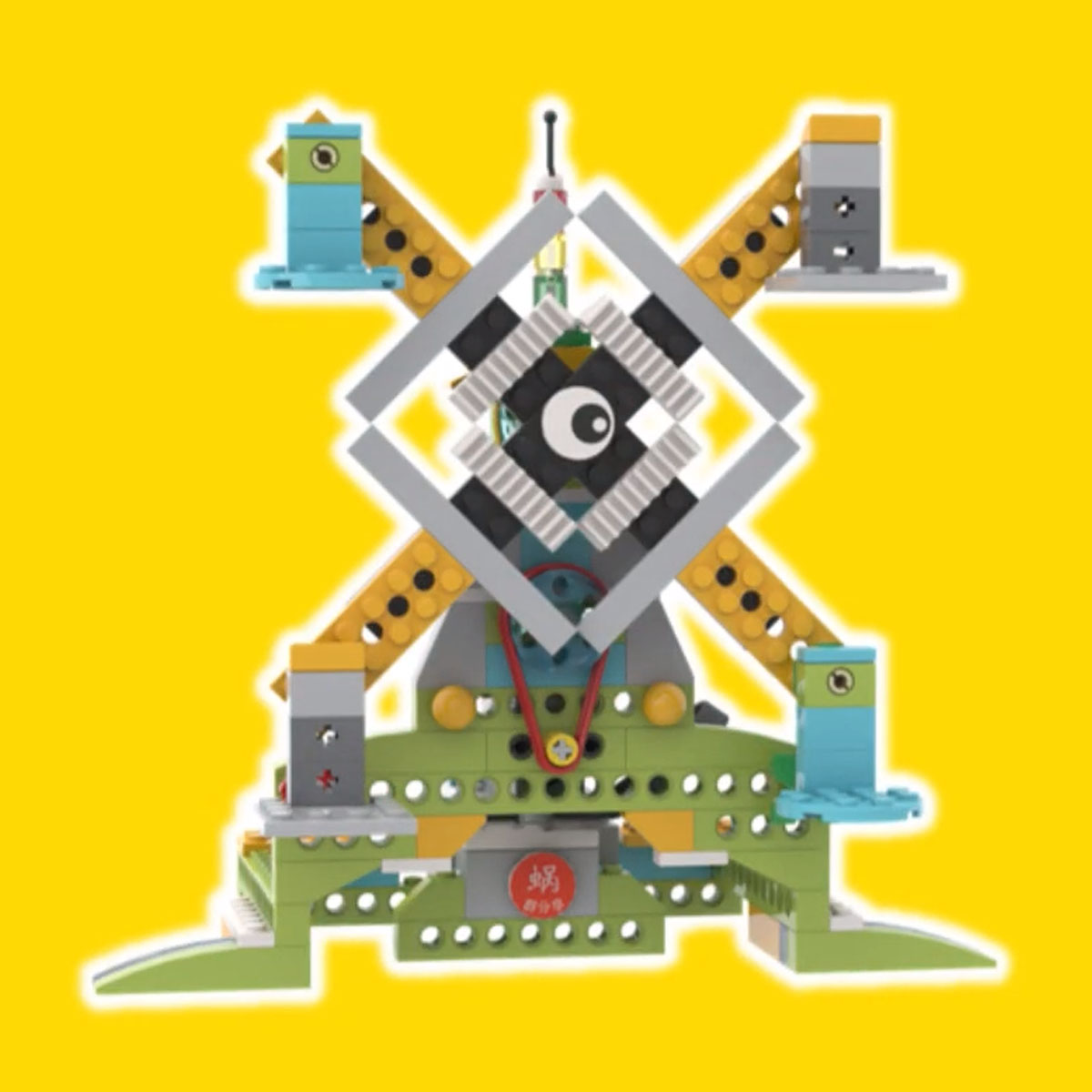 Инструкция Lego wedo: Красивое колесо обозрения (1735)