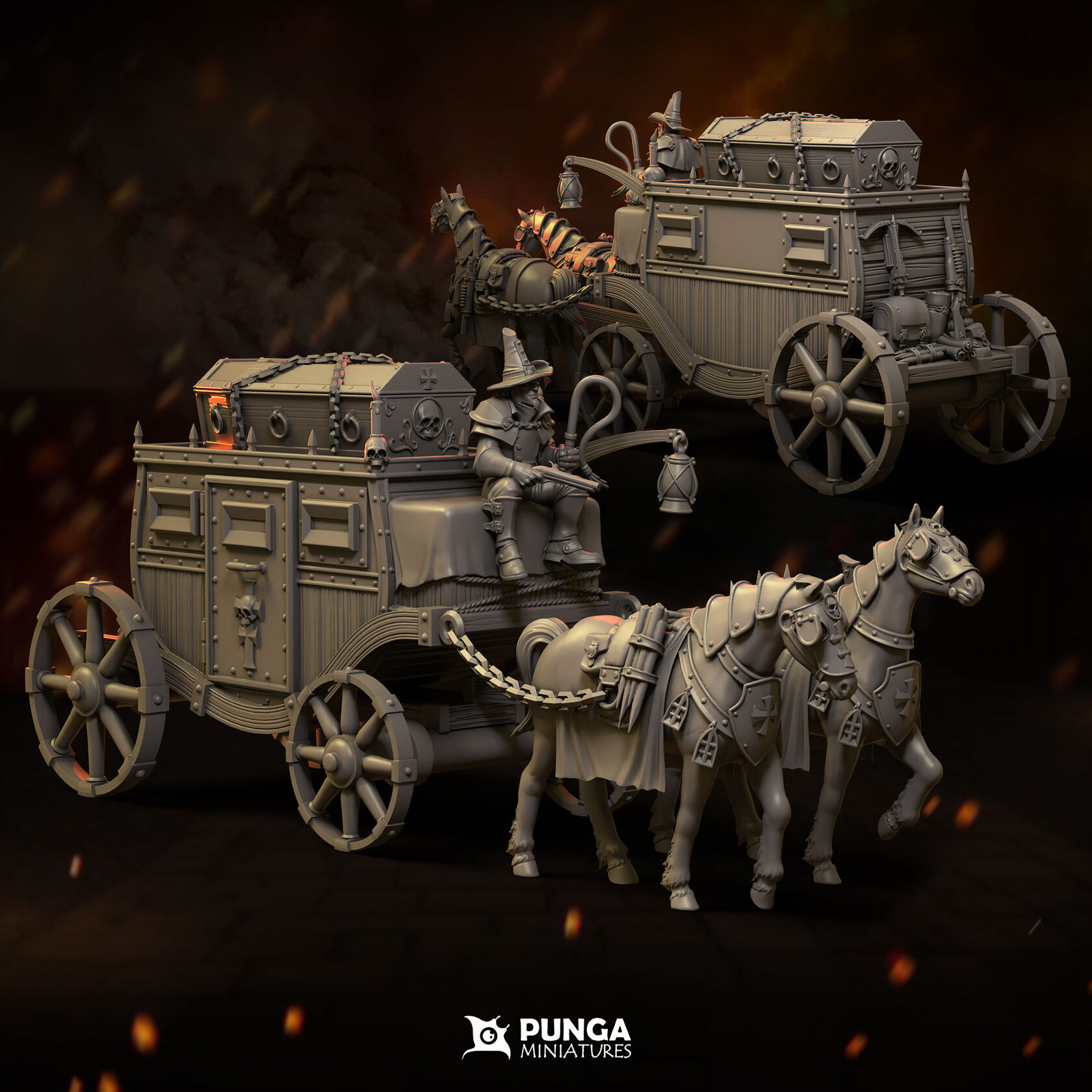 Witch Hunter Wagon