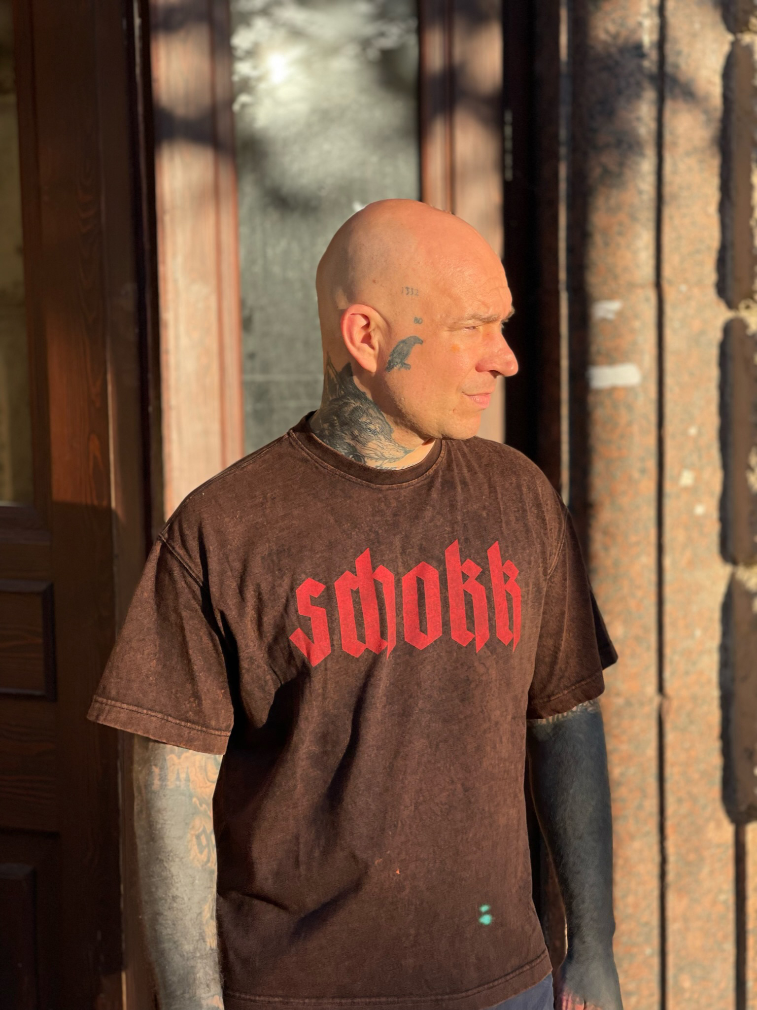 Футболка с логотипом SCHOKK