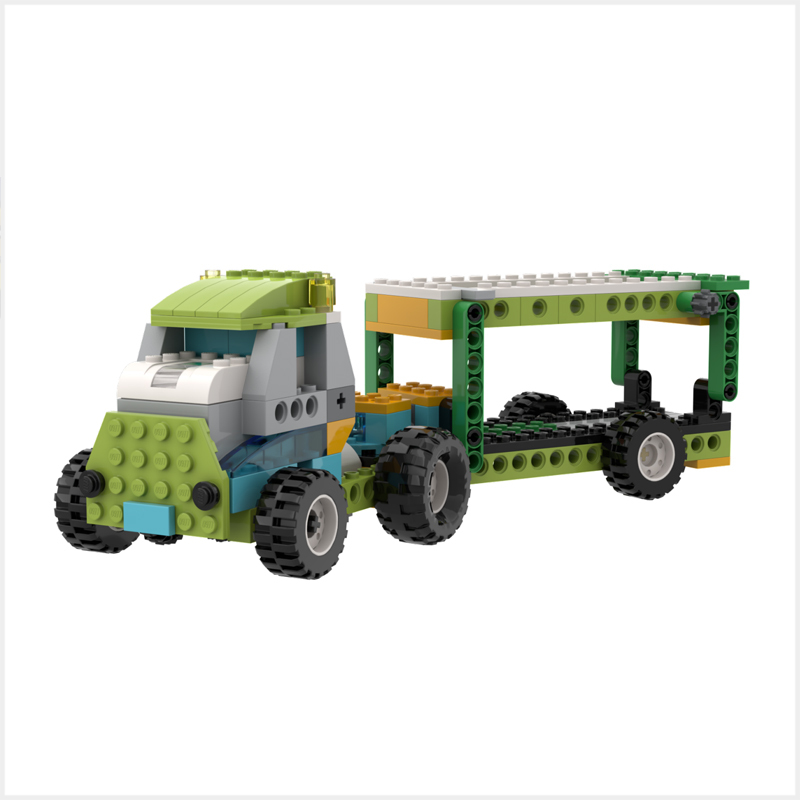 Инструкция Lego wedo: Трактор с прицепом (0689)