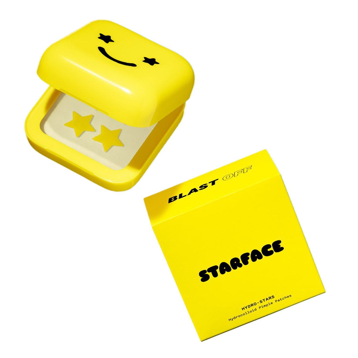 STARFACE HYDRO-STARS PIMPLE PATCHES YELLOW 32 ШТ + CASE - STARFACE