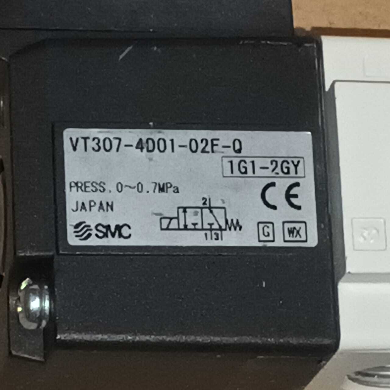 Пневмораспределитель SMC VT307-4DO1-02F-Q