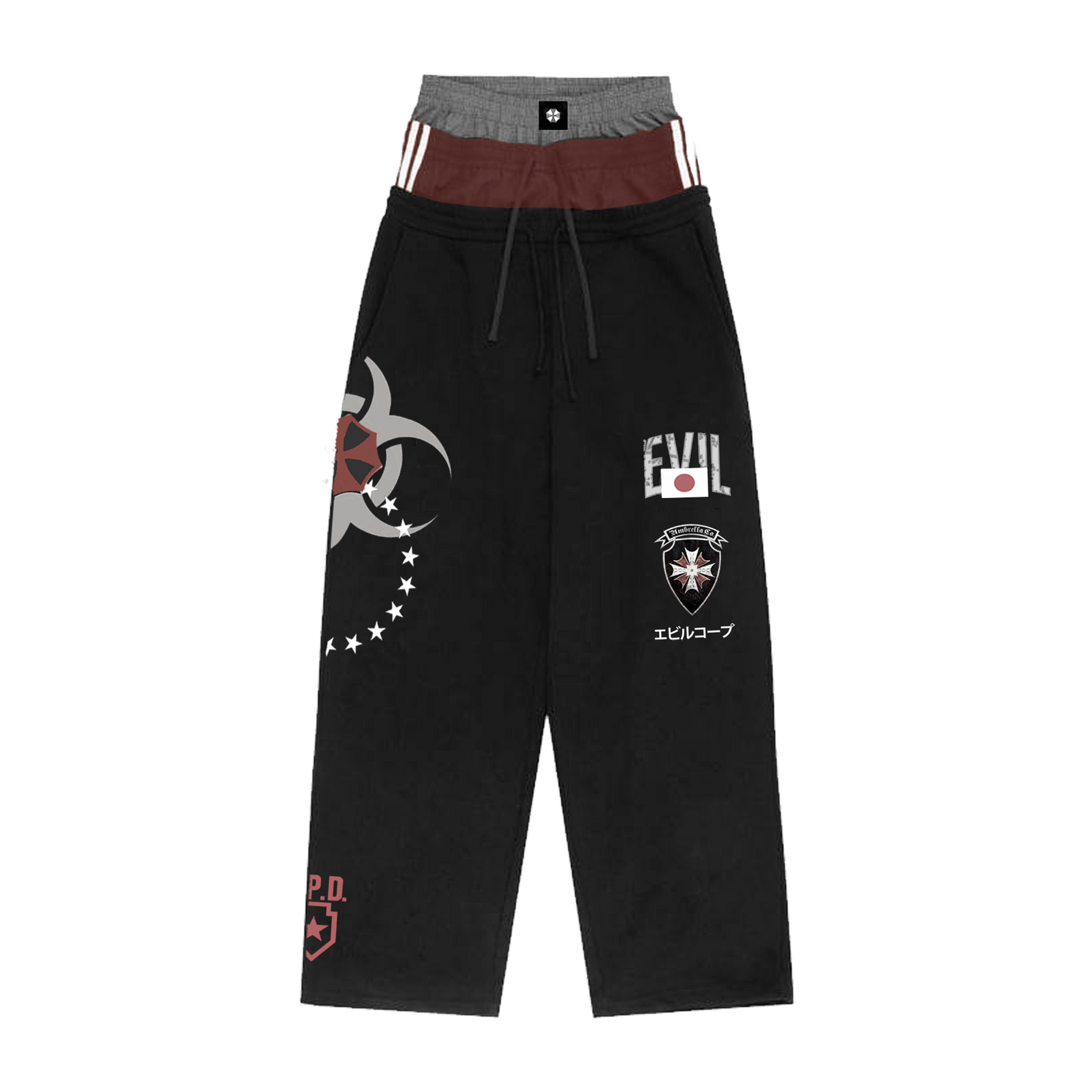 PANTS EVIL CORP BLACK