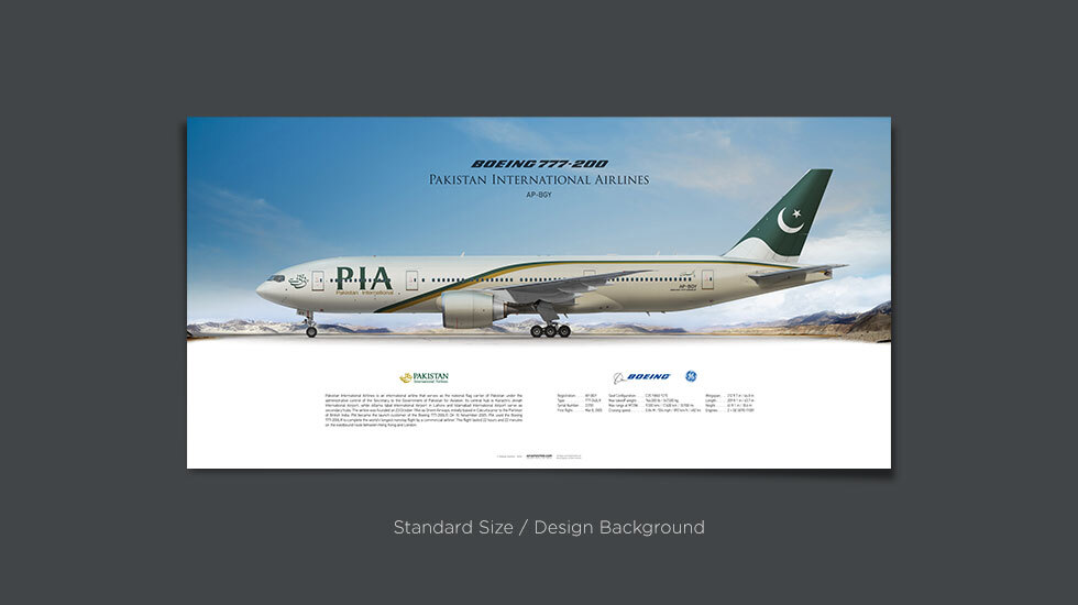 Pakistan International Airlines Boeing 777-200LR AP-BGY | Aviaposter