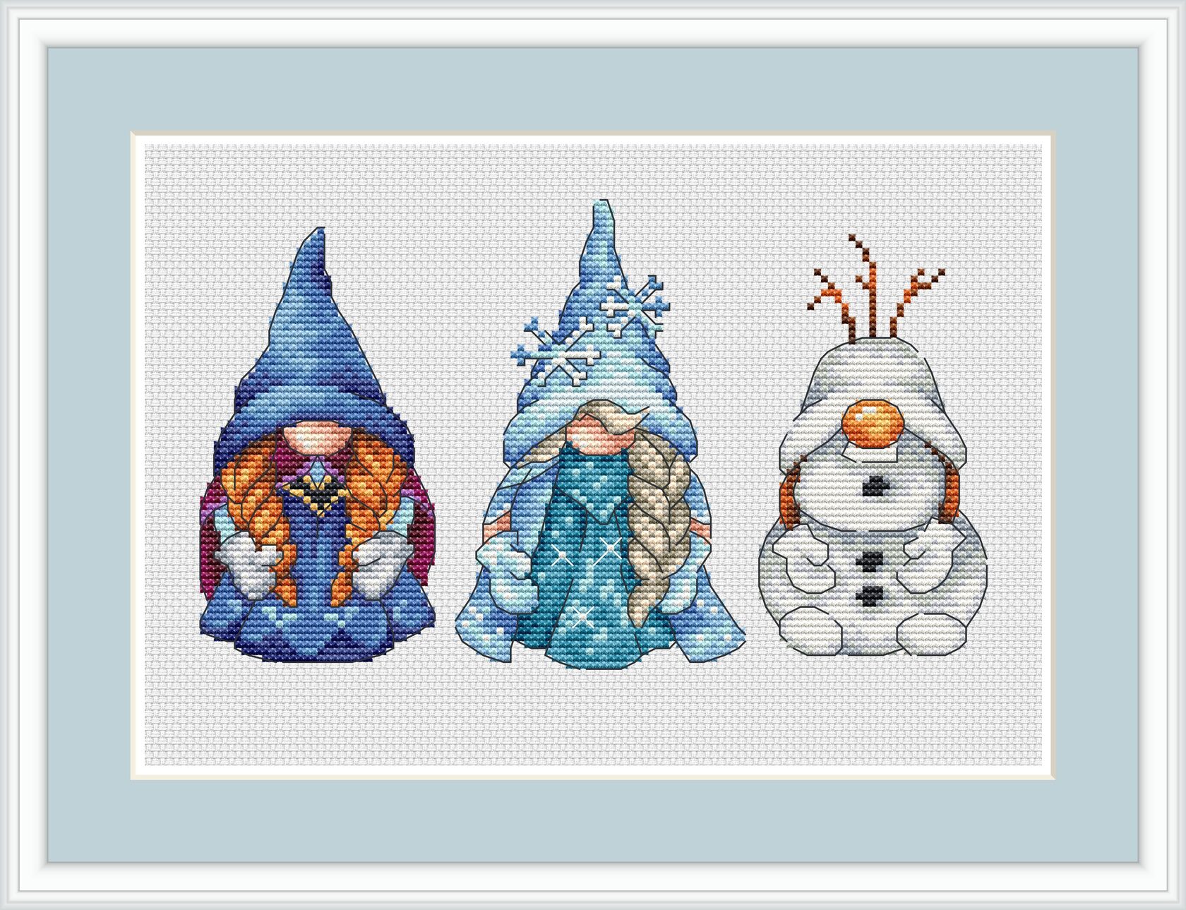Frozen Cross Stitch Pattern