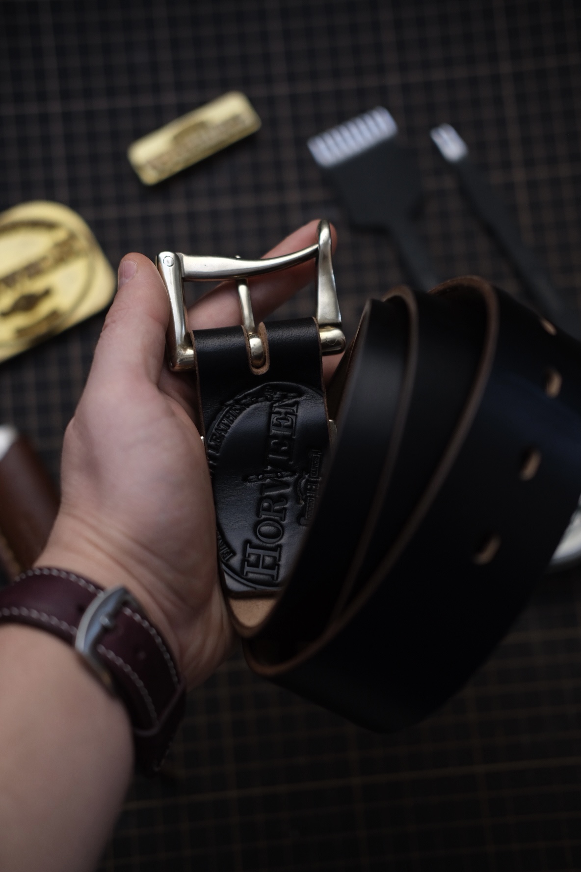 [Horween] Fireman belt | CXL