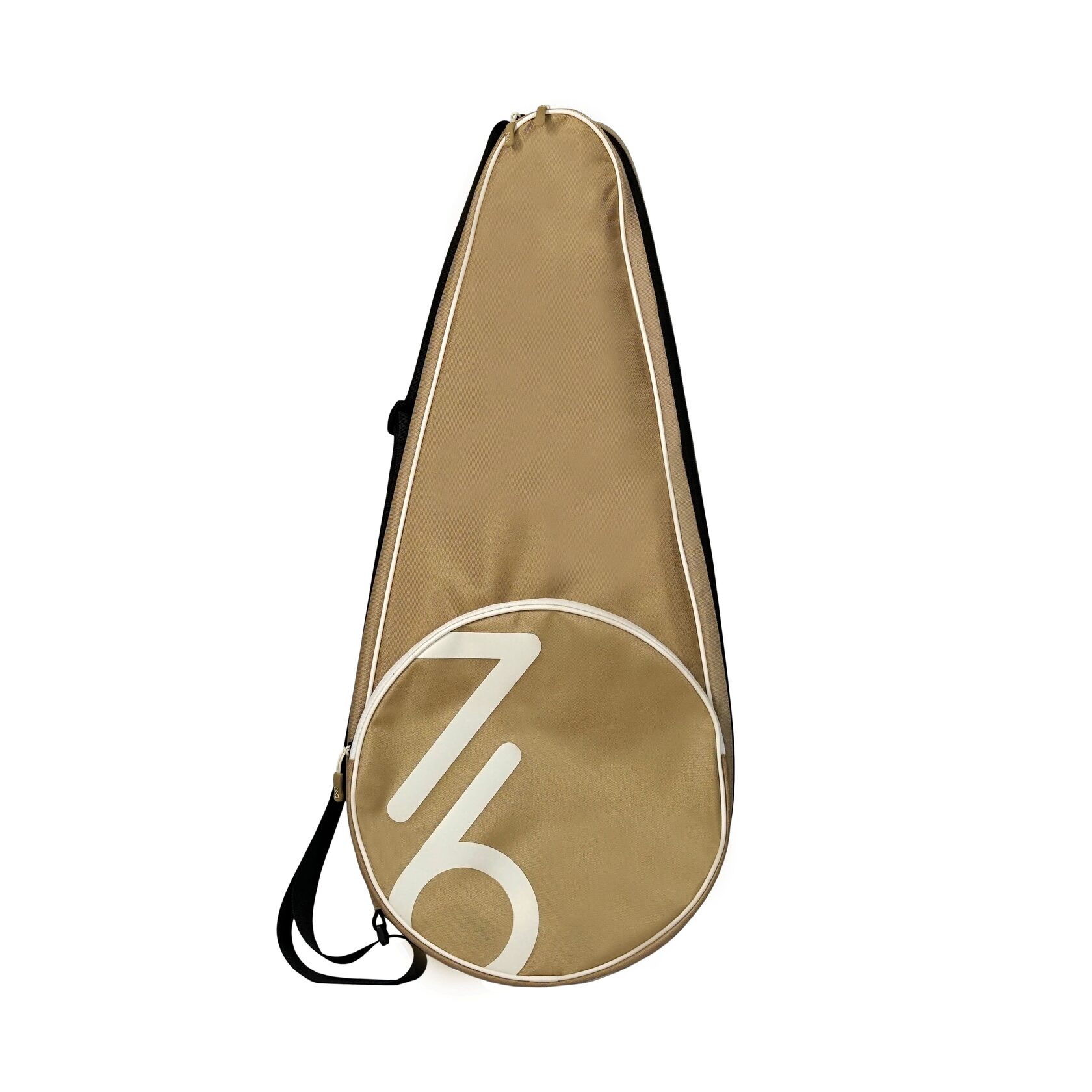 Tennis Holder for 1 racquet 7/6 "One Racket", Beige