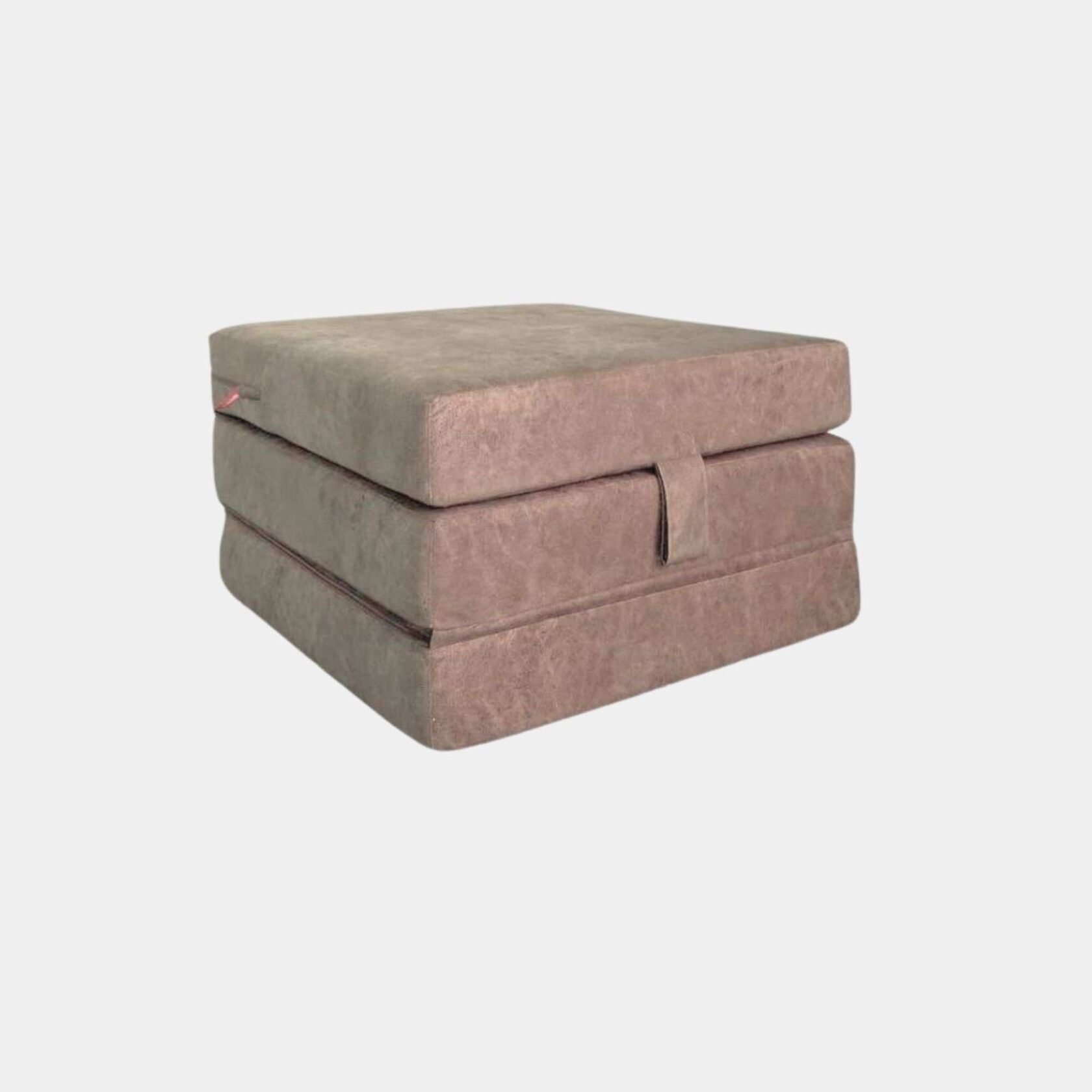 Пуф-кровать LOCO BEIGE - iQMebel