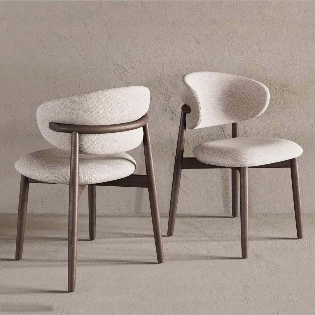 Сучасне класичне крісло із масиву дерева №01 MASIO