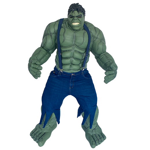 Mascot Hulk in Dubai