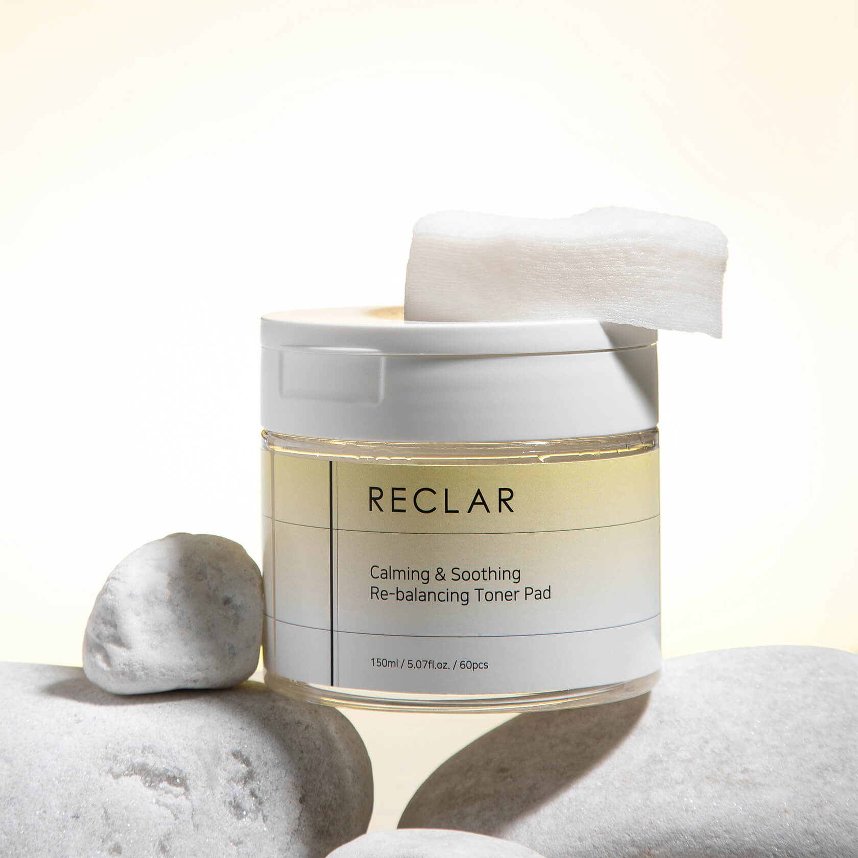 RECLAR Calming&Soothing Re-balancing Toner Pad