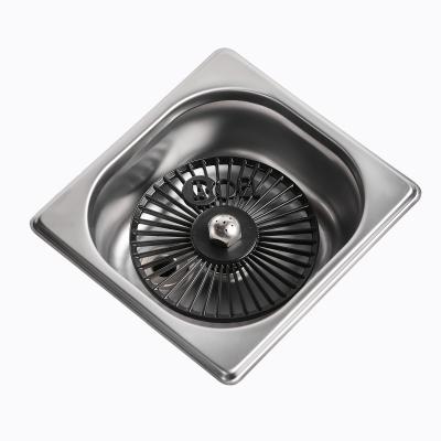 Stainless Steel Glass Rinser with Drain | BOEL Professional Quality