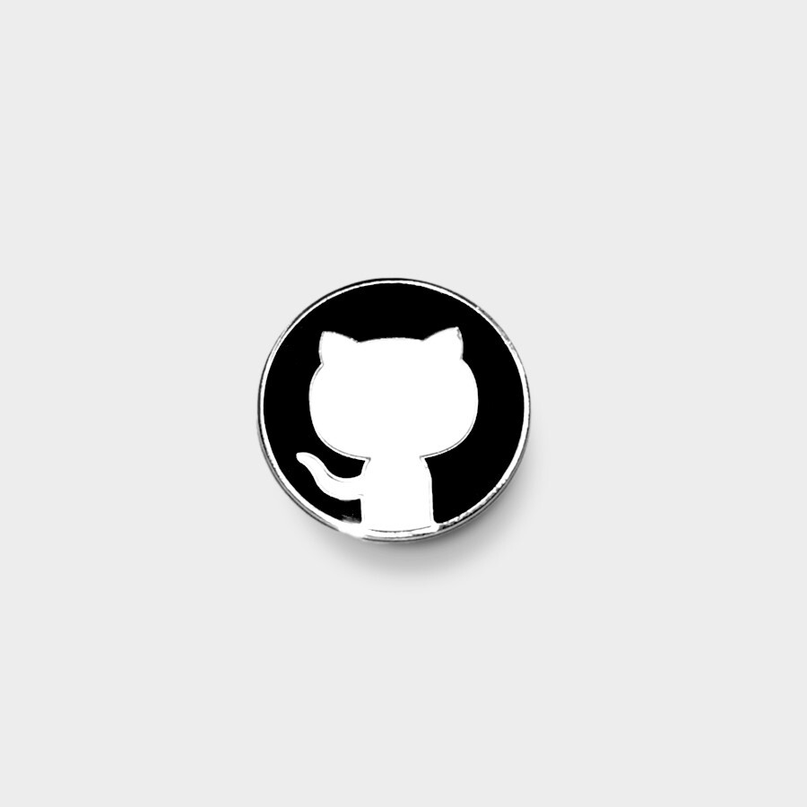 Пин-значок "GitHub"