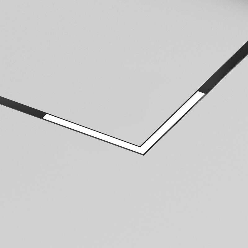 Линейный угловой светильник-коннектор SMART LINEAR ZigBee DK8314-BK ...