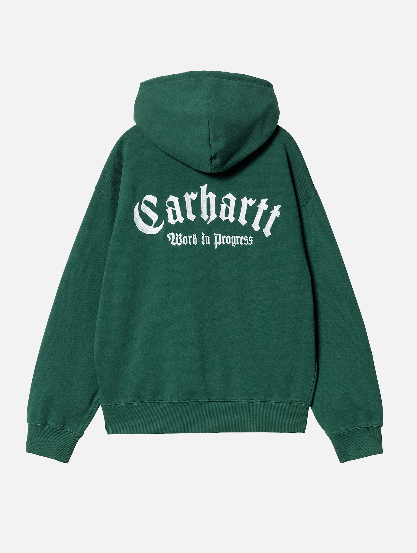 Carhartt WIP Худи Hooded Onyx Script Sweatshirt Тёмно-Зелёный