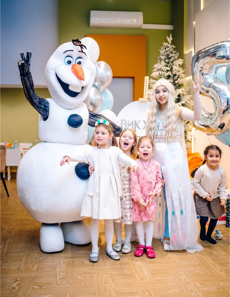 Праздник в стиле «Холодное сердце»