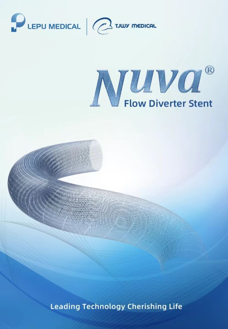 Интракраниальный потоконаправляющий нитиноловый стент для гигантских и ...