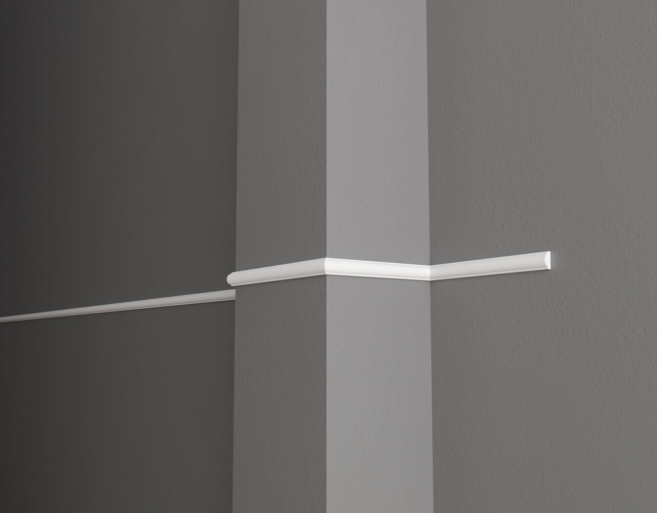 Молдинг 130 A Decor-Dizayn из дюрополимера 15*8мм 2м 1/182 - DECOR-DIZAYN
