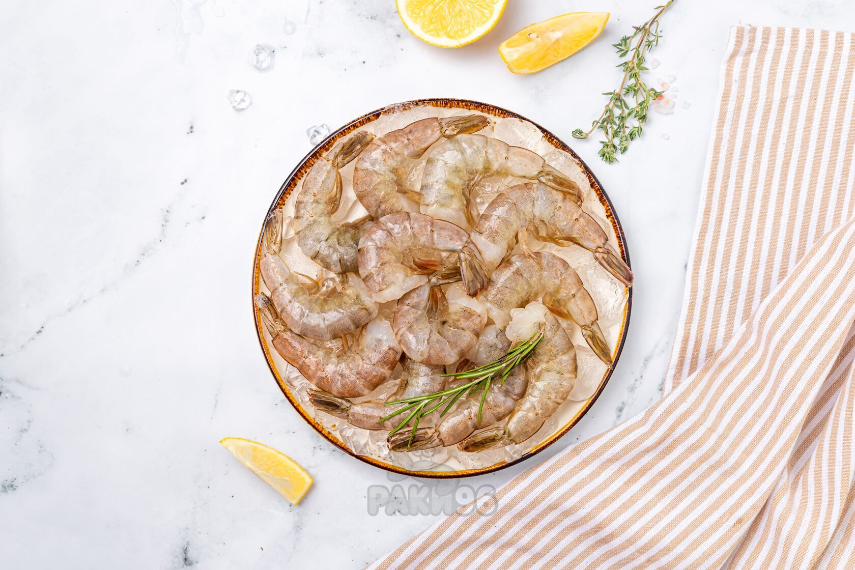 Креветка королевская в панцире без головы