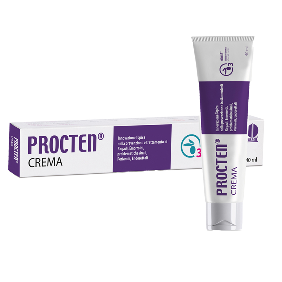 Procten cream for proctitis, anal ulcers, hemorrhoids, 40 mL