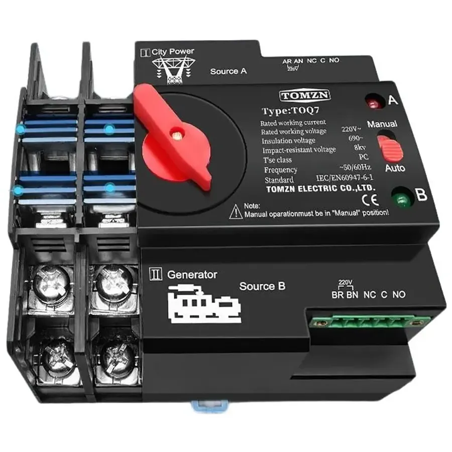 Устройство автоматического ввода резерва TOQ7-63/2P - TOMZN