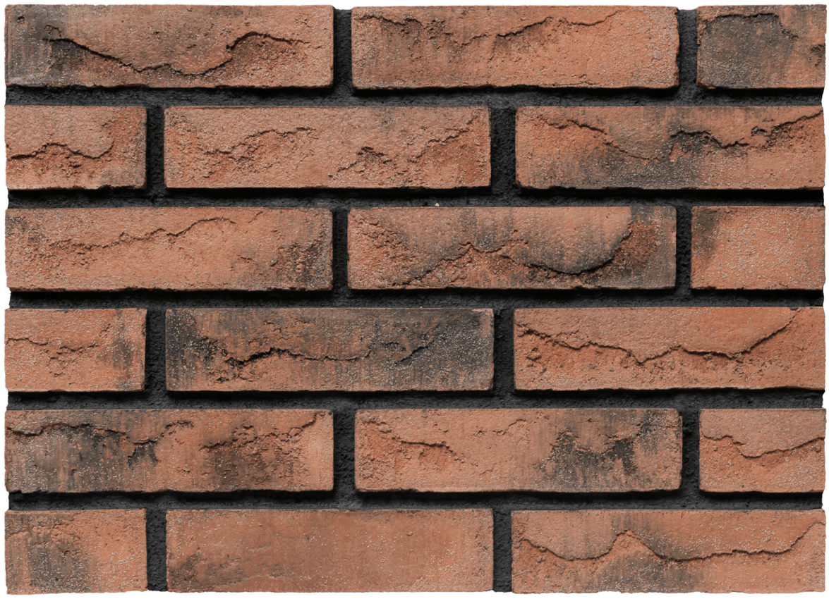 Облицовочный кирпич BrickWell Traditional цвет "Кирпичный"