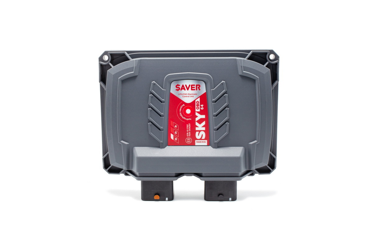 Контроллер SAVER SKY 64 OBD с проводкой и сенс.(8 цил.)