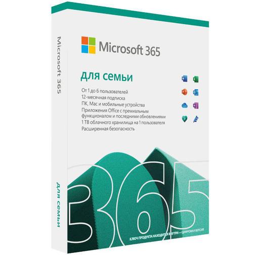 Купить подписку Microsoft Office 365 для Семьи в магазине МойКлюч