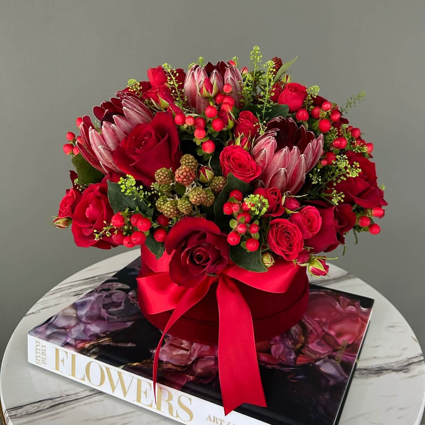 Ruby Flower Box | Same-Day Delivery in Singapore