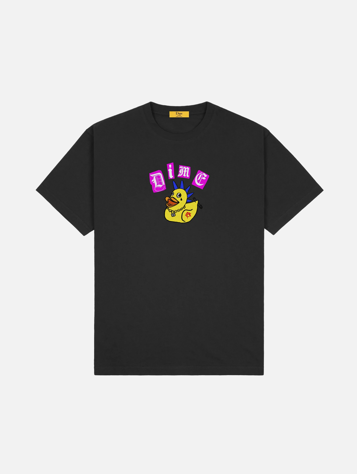 Dime Футболка Rebel T-Shirt Чёрная