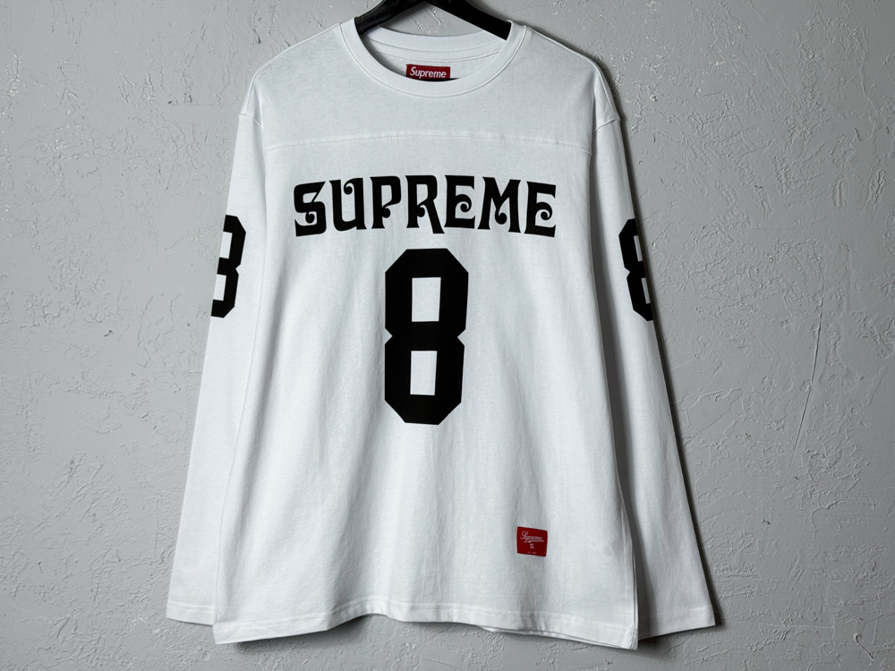 Longsleeve Supreme Affiliated Football Top White - Supreme