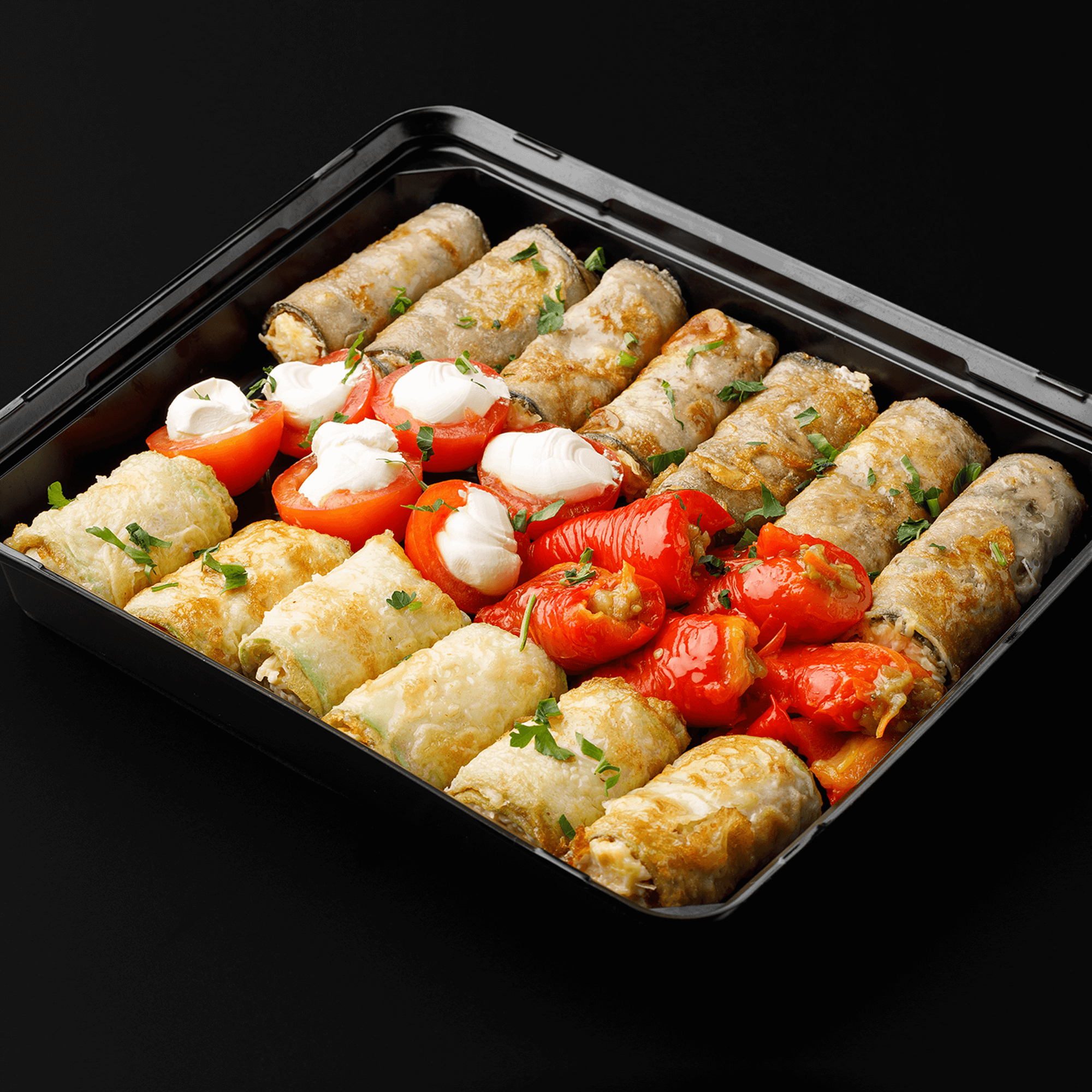 Gustare din legume umplute