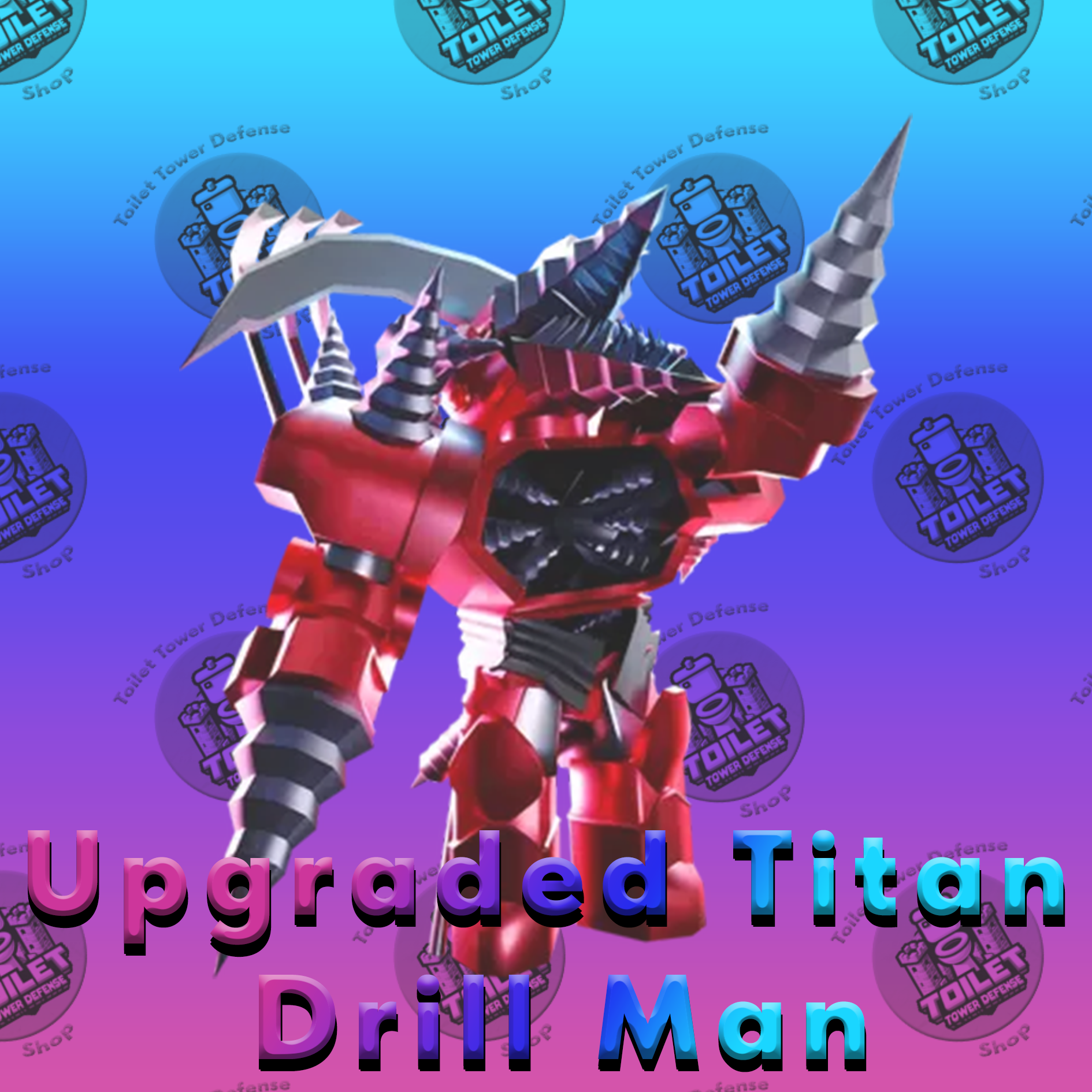SHINY Upgraded Titan Drillman