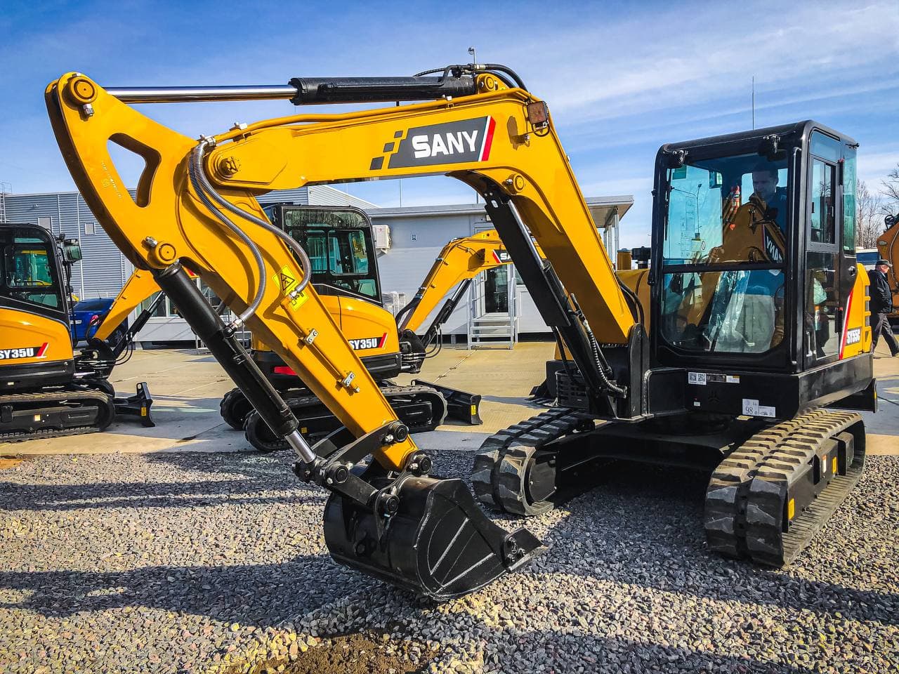 Мини-экскаватор SANY SY55C