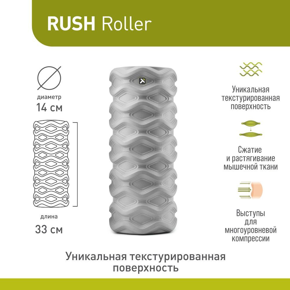 Массажный цилиндр Trigger Point RUSH Roller - Trigger Point