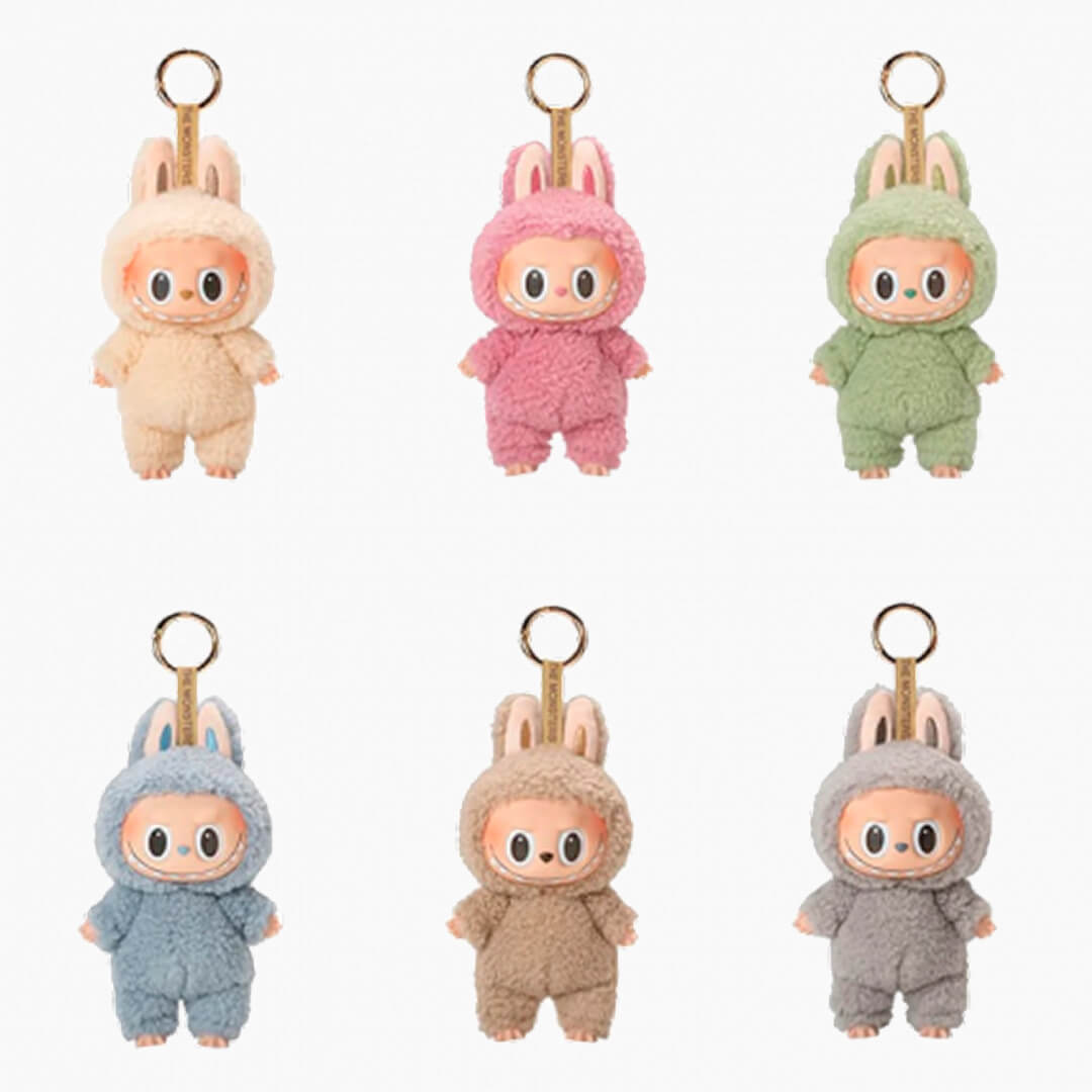 Купить брелок Pop Mart Labubu Macarons Pendant Open Box — оригинал Лабубу