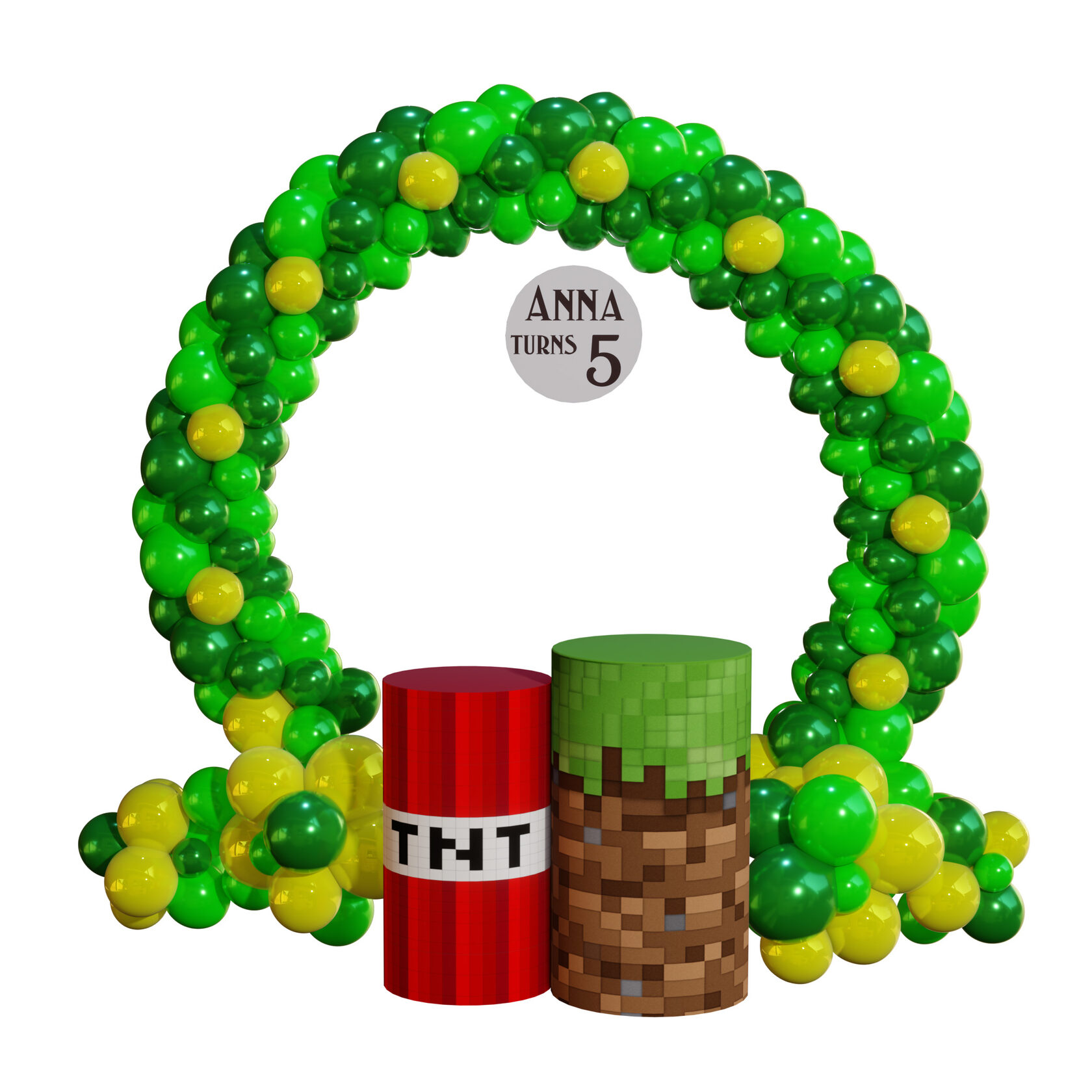 Minecraft Balloon Circle