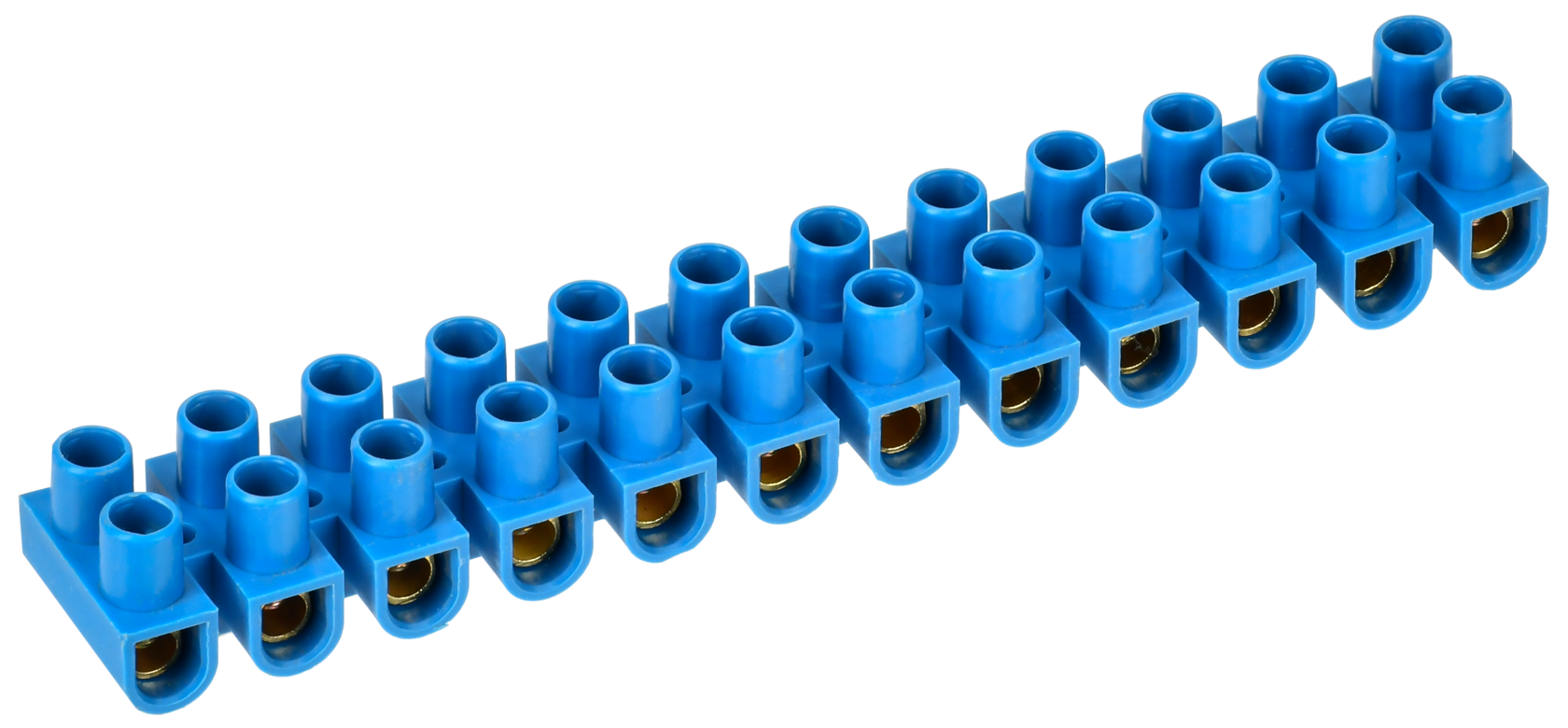 Зажим винтовой ЗВИ-20 н/г 4-10мм2 12пар синие IEK - IEK