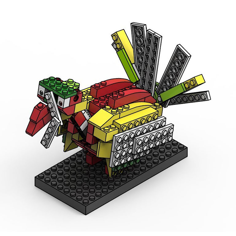 Инструкция Lego wedo: Веселый индюк (0937)