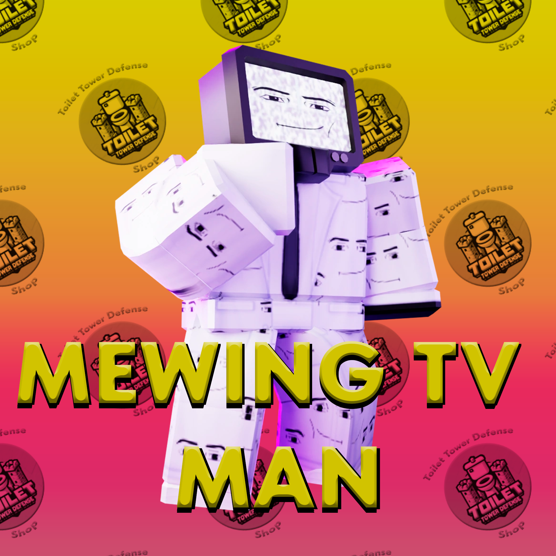 Mewing TV Man