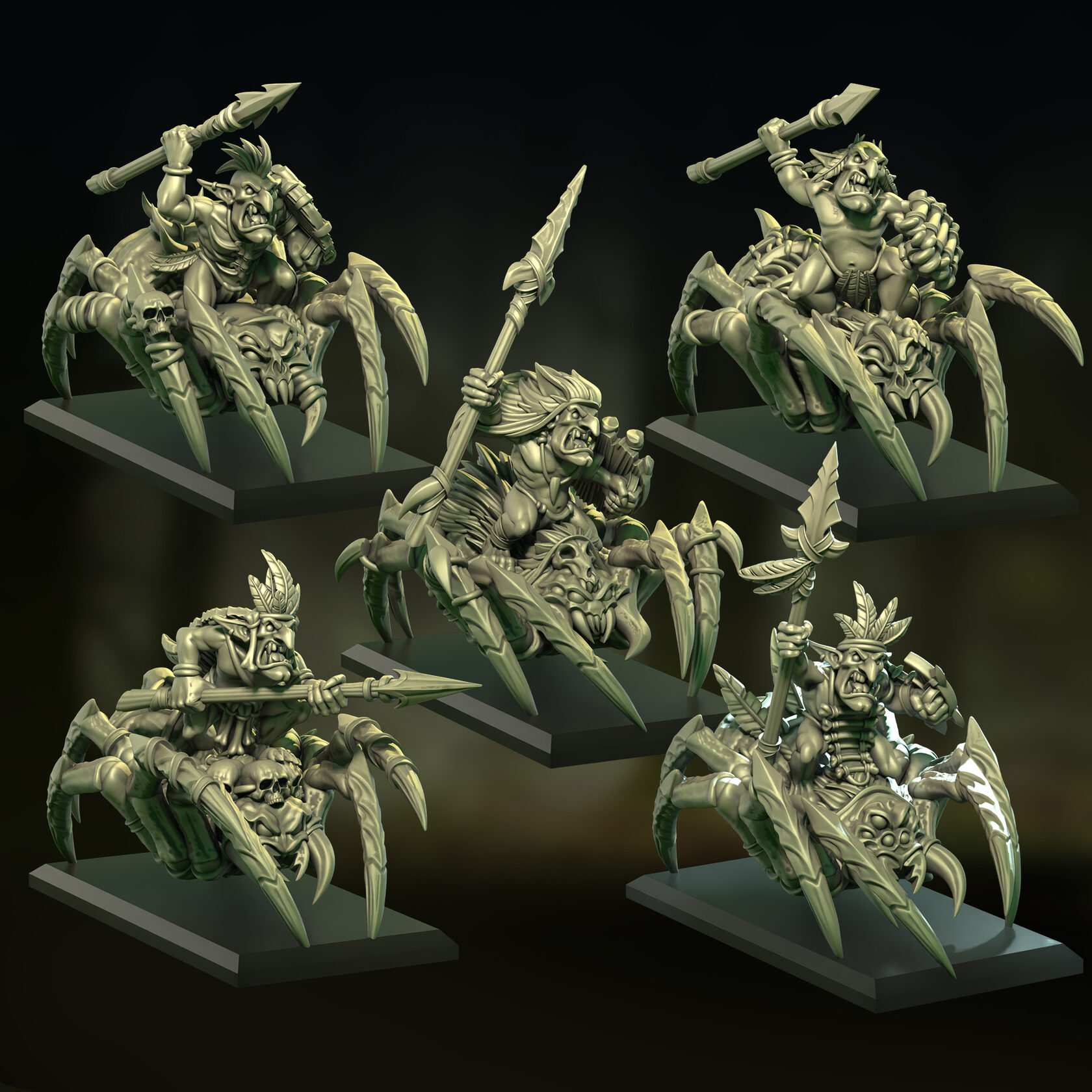 Goblin Spider Rider Squad