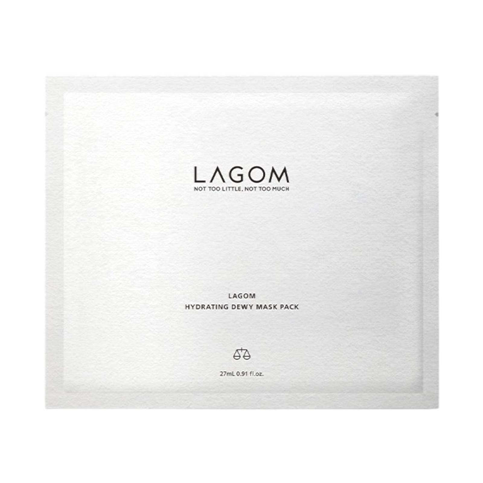 Увлажняющая тканевая маска Lagom Hydrating Dewy Mask Pack - LAGOM
