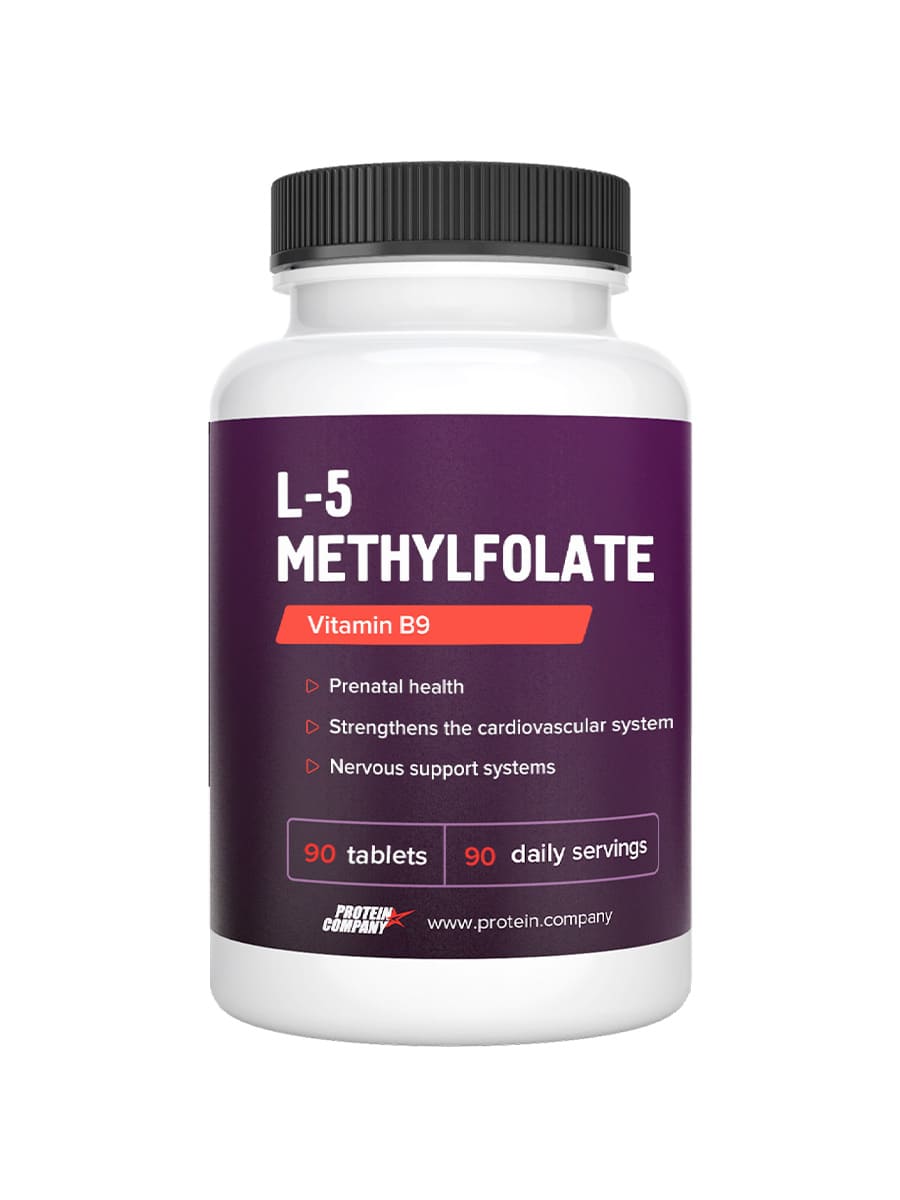 L-5-Methylfolate 780 mcg, L-5-Метилфолат 780 мг, В9 - protein.company