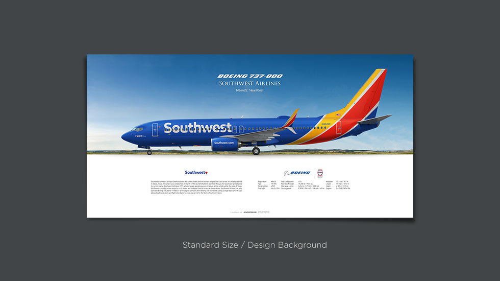 Southwest Airlines Boeing 737‑800 N8642E | Aviaposter