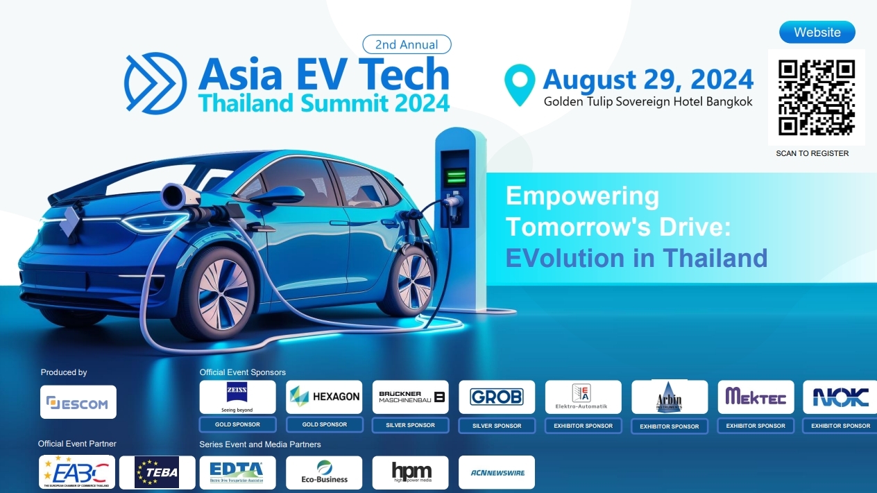 The 2nd EV Battery Asia Conference 2024 - Thailand - Bangkok