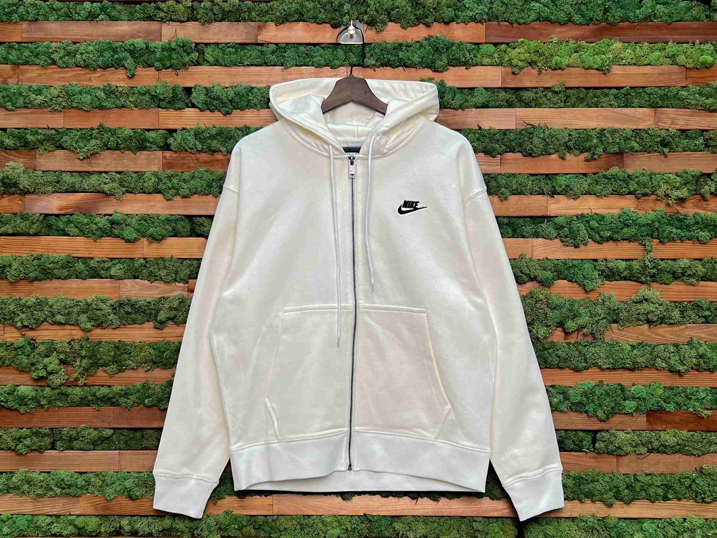 Zip Hoodie Nike White - Nike